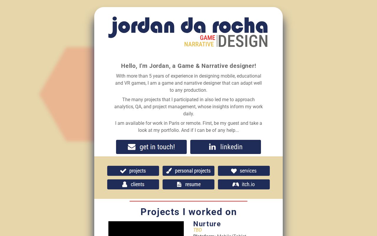 Jordan Da Rocha - GD & ND